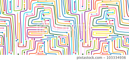 Computer Circuit Pattern