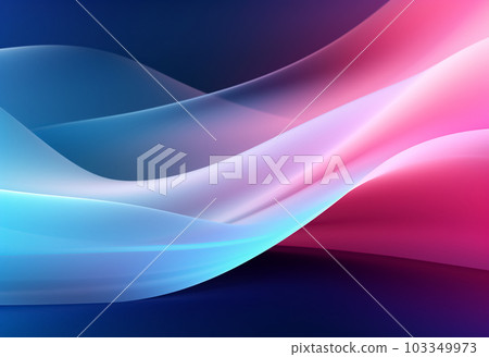 gradient wave graphic background - Stock Illustration [103349973] - PIXTA