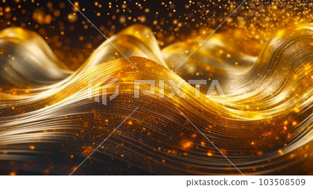 Gold Abstract, Generative AI AI Image - Stock Illustration [103508509 ...