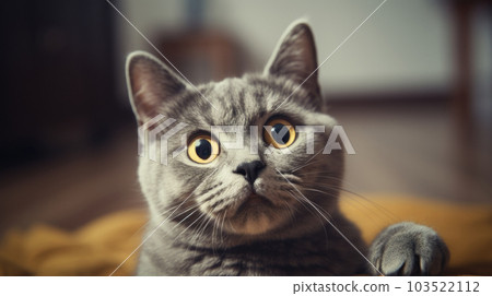 Astonished Cat