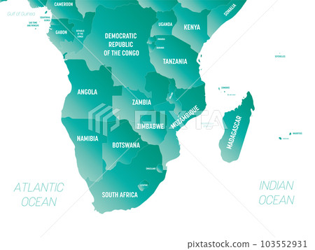 Regional Political Map Of Africa Map Of Africa Africa Maps And