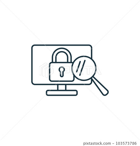 Security Monitoring Icon