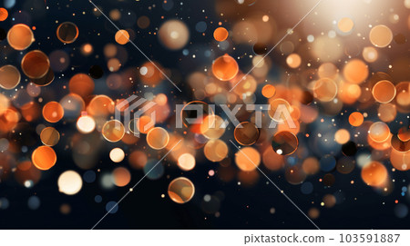 Generative AI, a bokeh effect for a glamorous... - Stock Illustration ...