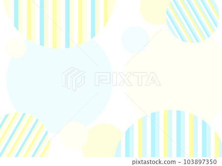 Sherbet color stripe dot pattern background - Stock Illustration ...