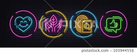 Fair trade, Inspect and Smile face minimal line... - Stock Illustration [103944558] - PIXTA