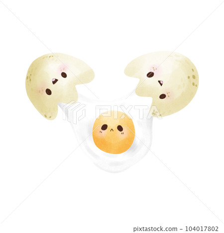 Egg character - Stock Illustration [104017802] - PIXTA