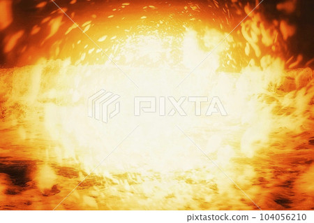 exploding flame - Stock Illustration [104056210] - PIXTA