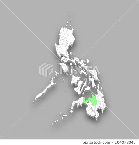 Map Of Mindanao Provinces Philippines Modern Map Northern Mindanao