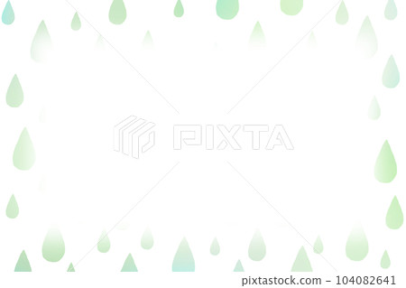 hand drawn rain frame - Stock Illustration [104082641] - PIXTA
