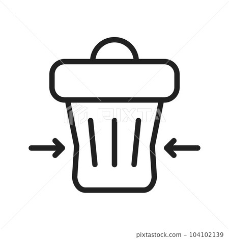 Reduce Icon Image. - Stock Illustration [104102139] - PIXTA