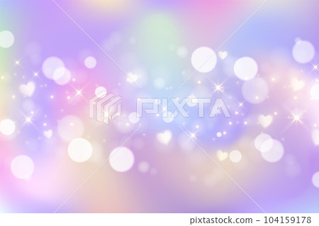 Rainbow unicorn background. Pastel gradient...-插圖素材 [104159178] - PIXTA圖庫