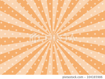 Concentrated line of cute pop dots horizontal... - Stock Illustration ...