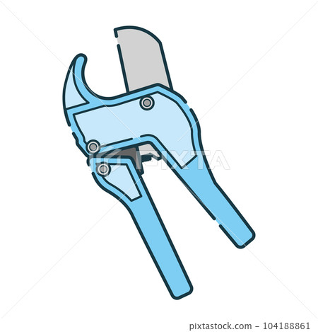Simple illustration_tube cutter knife - Stock Illustration [104188861 ...