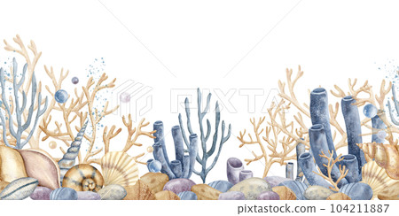 Underwater Border Clipart