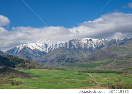 Hidaka Mountains Hidaka Mountain Range Hokkaido — Stock Editorial