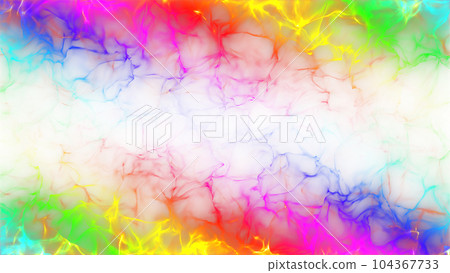rainbow flame background - Stock Illustration [104367733] - PIXTA