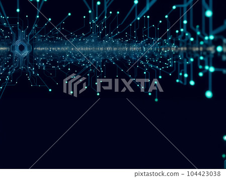 Abstract computer data characters, big data,...-插圖素材 [104423038] - PIXTA圖庫