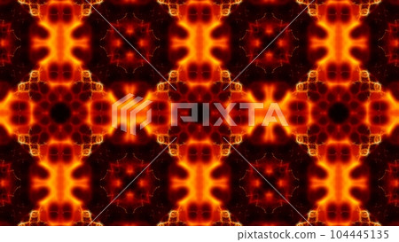 regular pattern flame lights tile background-插圖素材 [104445135] - PIXTA圖庫