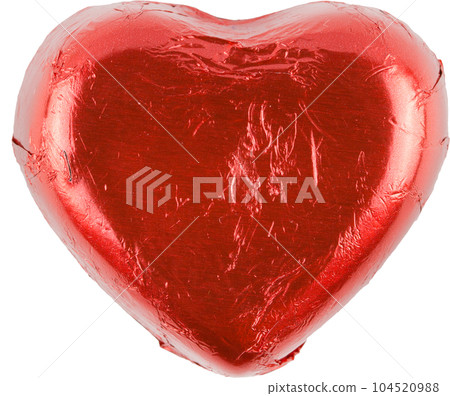chocolate candy red heart. - Stock Illustration [104520988] - PIXTA