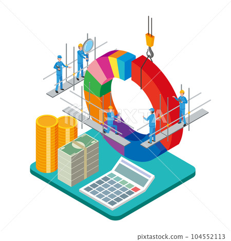 Image illustration of asset management - Stock Illustration [104552113 ...