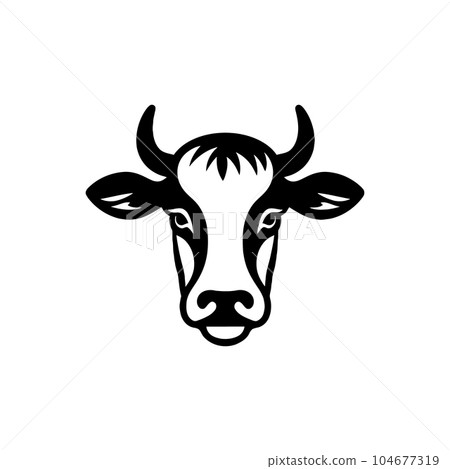 Cow Animal Icon - Stock Illustration [104677319] - PIXTA