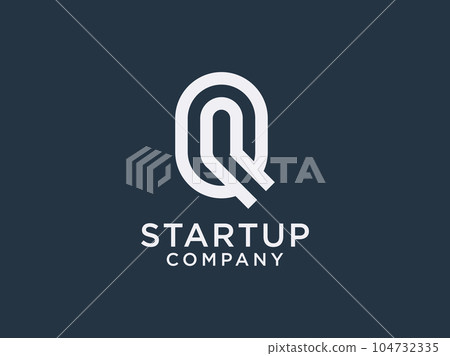 Initial Q Letter Logo Design Vector Template....-插圖素材 [104732335] - PIXTA圖庫