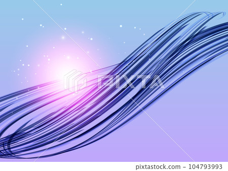 dynamic wave background - Stock Illustration [104793993] - PIXTA