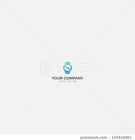 OS logo simple modern technology - Stock Illustration [104826861] - PIXTA