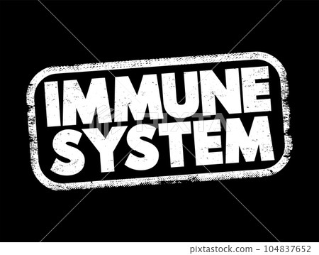Immune System text stamp, health concept... - Stock Illustration ...