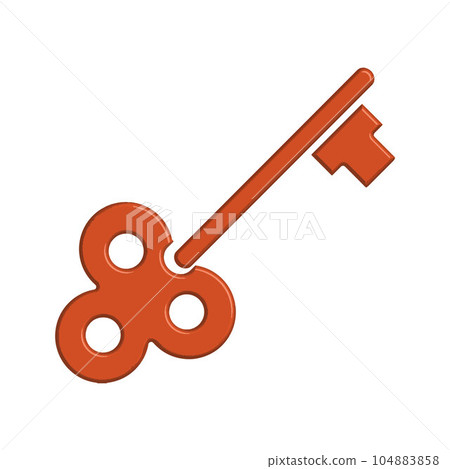 Illustration Vector graphic of key icon template - Stock Illustration ...