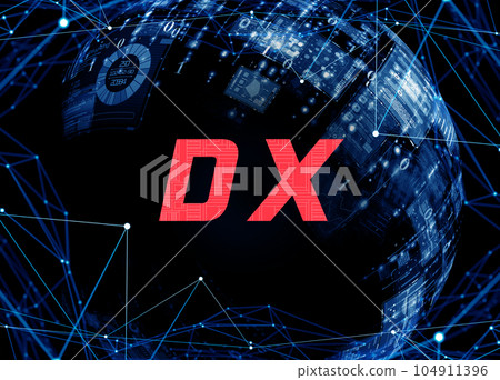 DX Title - Stock Illustration [104911396] - PIXTA