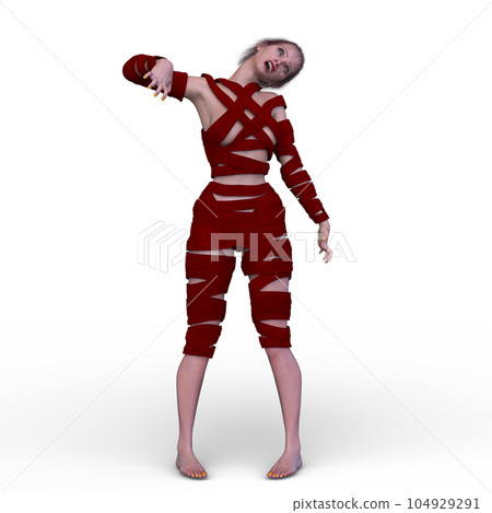Mummy woman - Stock Illustration [104929291] - PIXTA