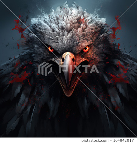 Demon Eagle Wallpaper