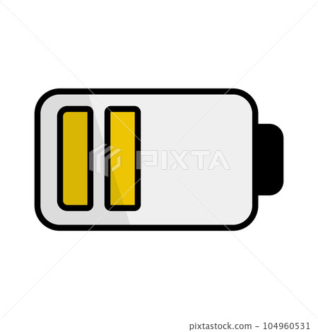 Iphone Battery Icon Vector Battery Icon Vector Illustration. Battery