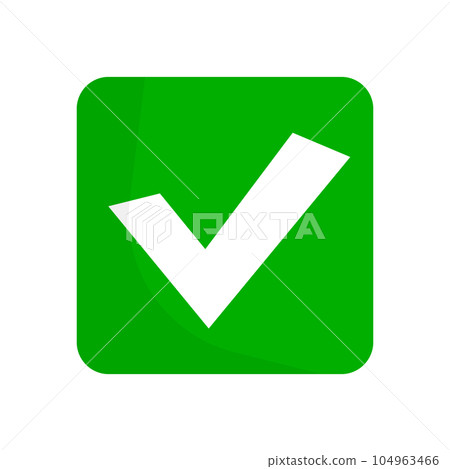 Green Check Box Icon