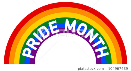 Rainbow (PRIDE MONTH) - Stock Illustration [104967489] - PIXTA