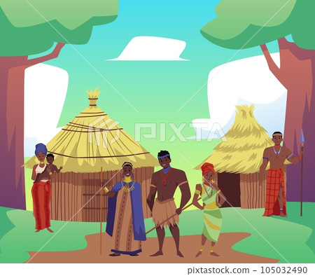 African Village People
