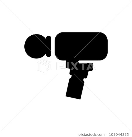Camera microphone icon - Stock Illustration [105044225] - PIXTA