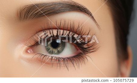 A close-up view revealing the artistry of lash... - Stock Illustration ...