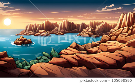 Fantasy Water Landscape