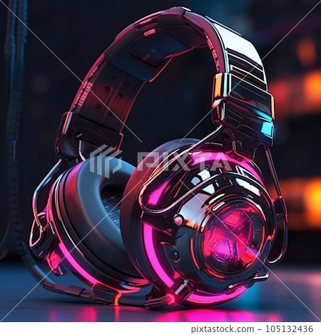 Futuristic Headset