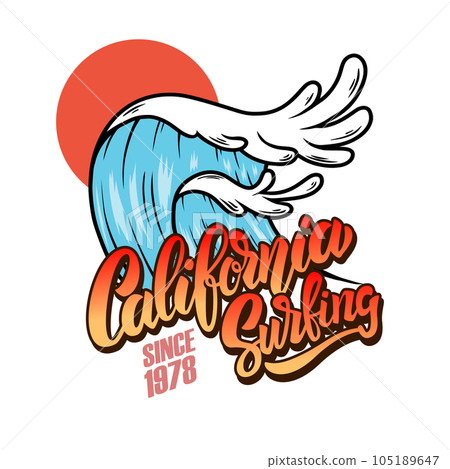 California Wave Logo
