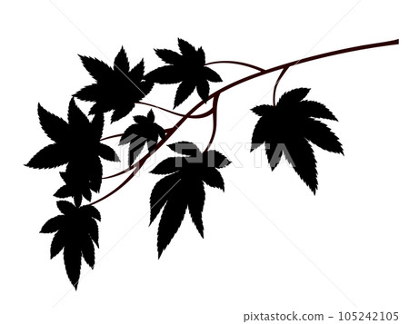 simple leaf silhouette