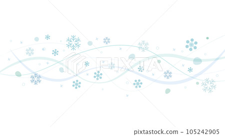 Glittering snowflake wave vector background... - Stock Illustration ...