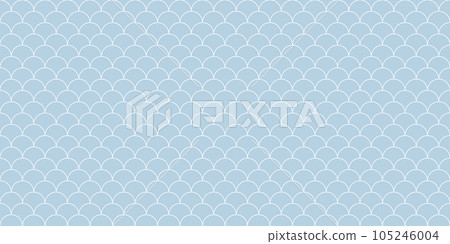 Fish, mermaid, dragon scales seamless pattern.... - Stock Illustration ...
