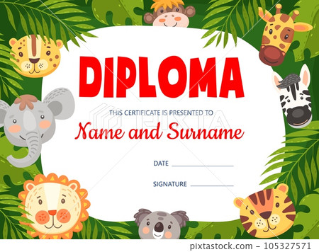 Preschool Graduation Themes Animals