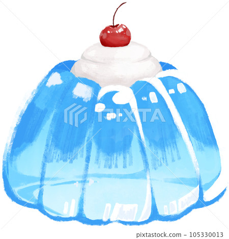 blue Jelly - Stock Illustration [105330013] - PIXTA
