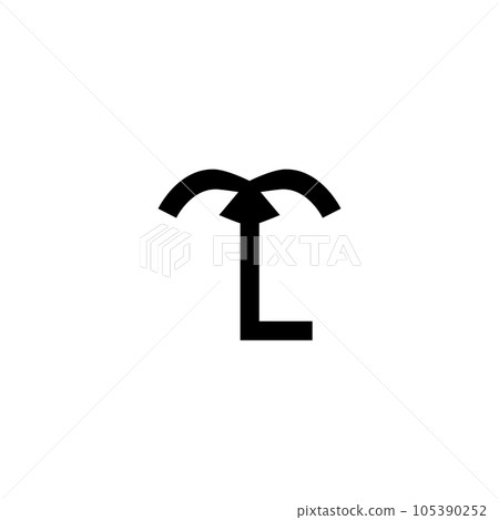 map symbol, palm forest - Stock Illustration [105390252] - PIXTA