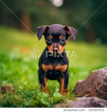 Cute Miniature Pinscher