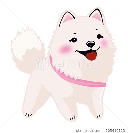 Dog cartoon cartoon dog minimal cartoon... - Stock Illustration ...